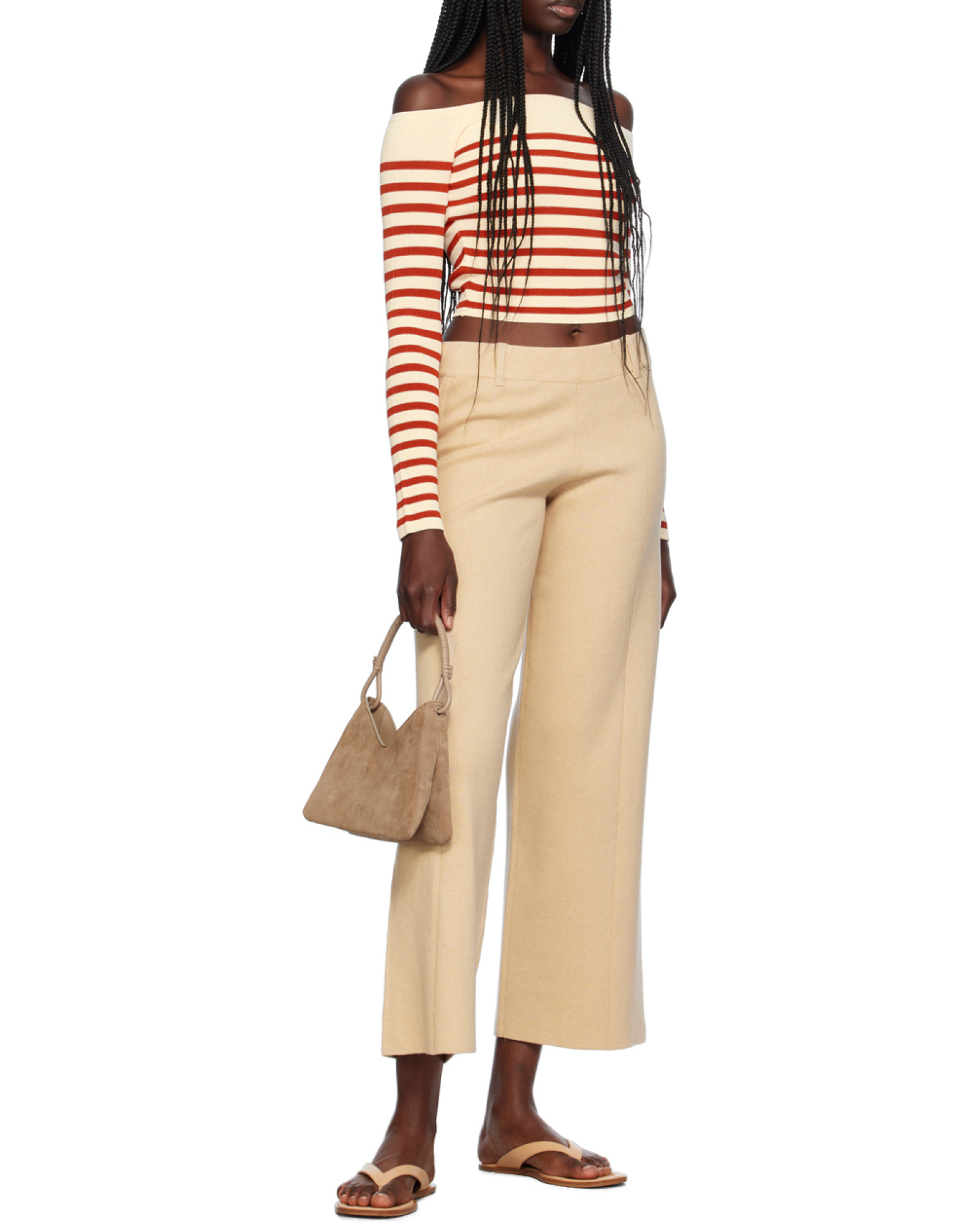 STAUD Staud Belted Waistband Pants